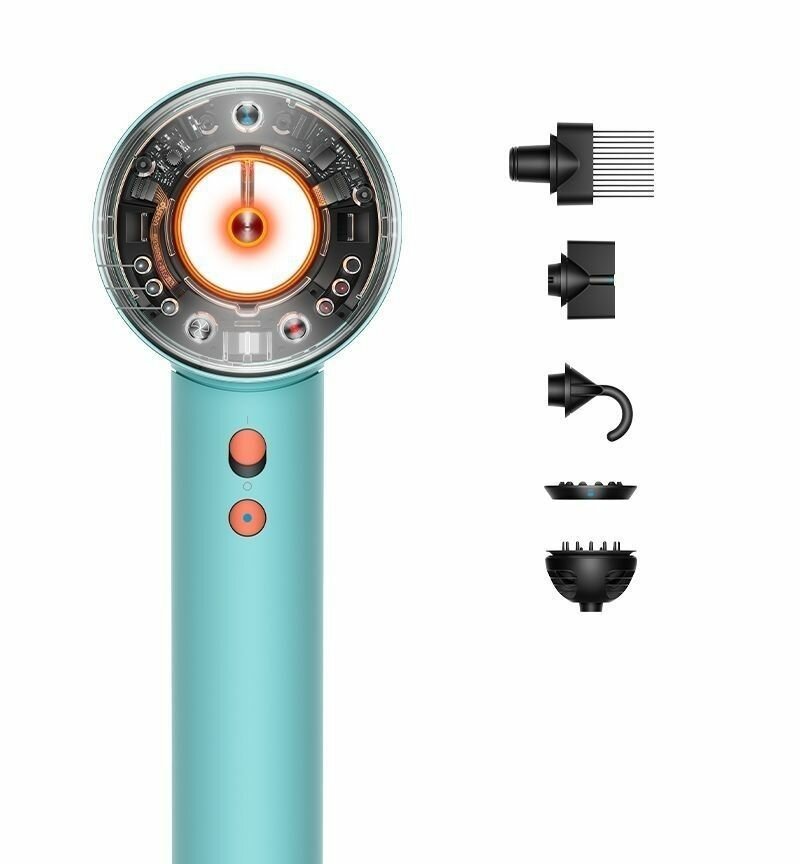 Фен Dyson Supersonic Nural HD16 EU Ceramic Patina/Topaz