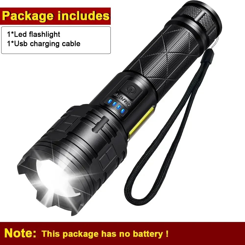 Фонарик 990000LM Mingtrs 7 режимов without battery