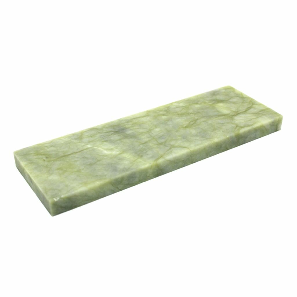 1 кусок точильного камня для масла из зеленого агата 10000#-5x1,3x20 см