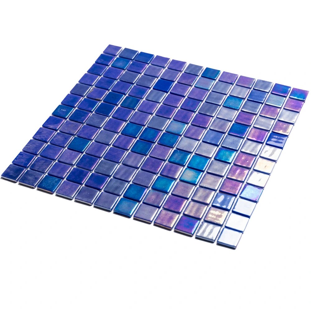 Мозаика стеклянная Reexo M026, цвет: моно, перламутр (кобальт), цена - за 1 м2
