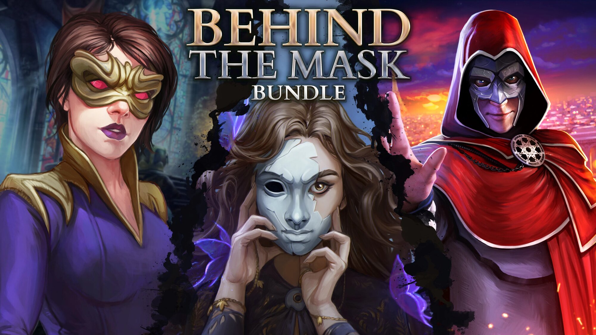 Faces of Illusion The Twin Phantoms Behind The Mask Bundle для Sony PlayStation | PS4 и PS5 на русском языке | Игра навсегда | Быстрая доставка (Турция)