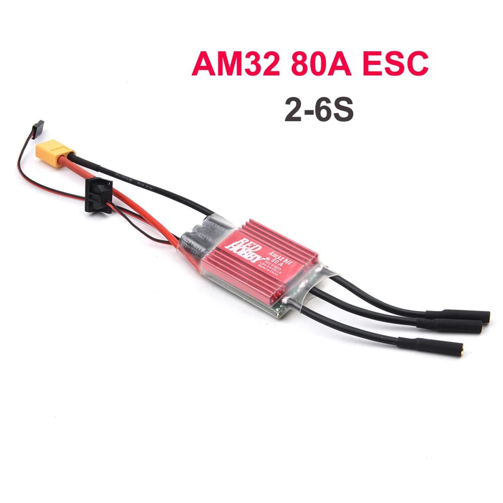 Readytosky AM32 60A/80A/150A/200A Бесщеточный ESC для RC автомобилей AM32 80A ESC