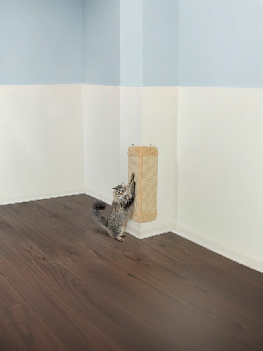 Trixie Когтеточка-доска угловая, 32 х 60 см, коричневый