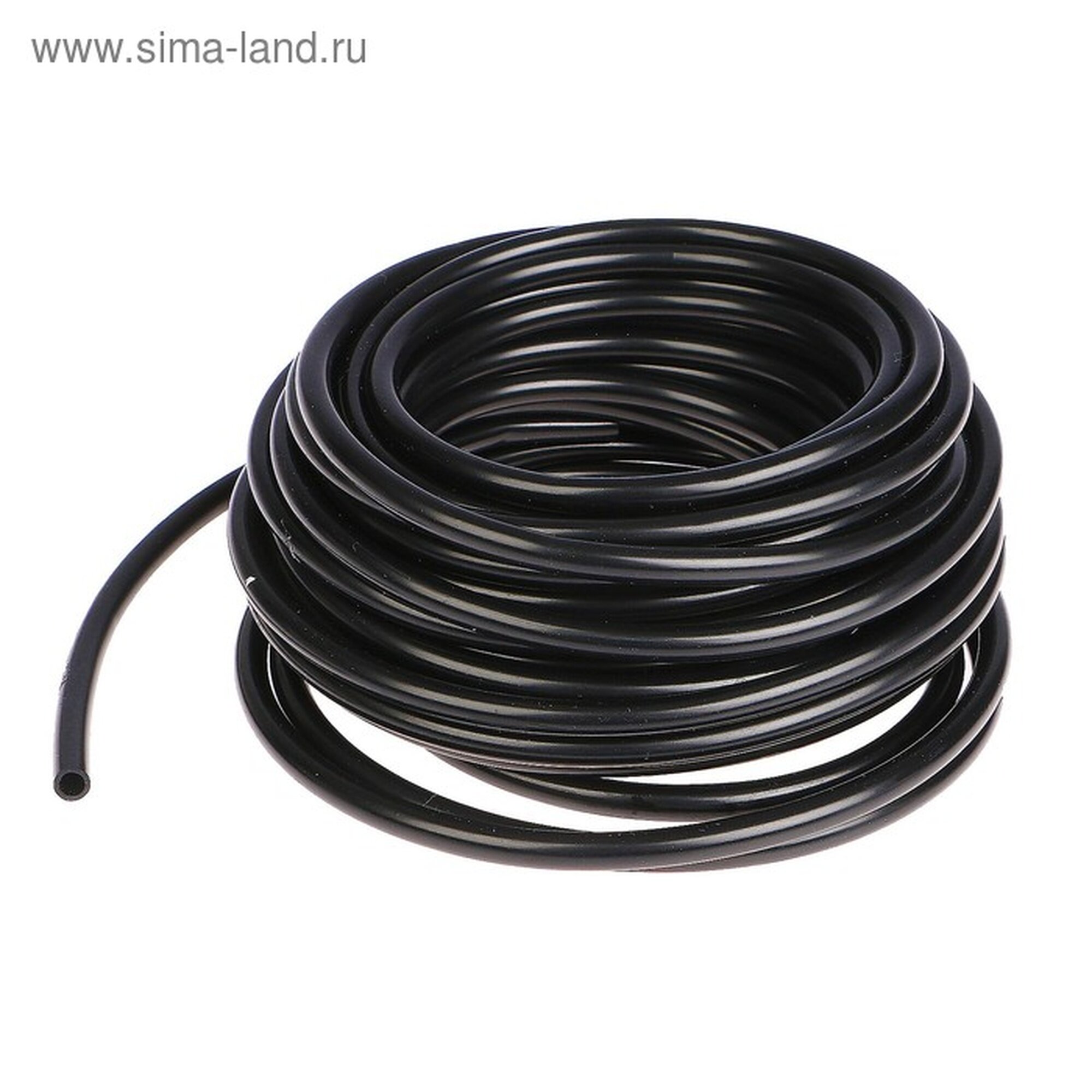 Трубка для капельного полива Сима-ленд, ПВХ, 10 м, d=5 мм, черная