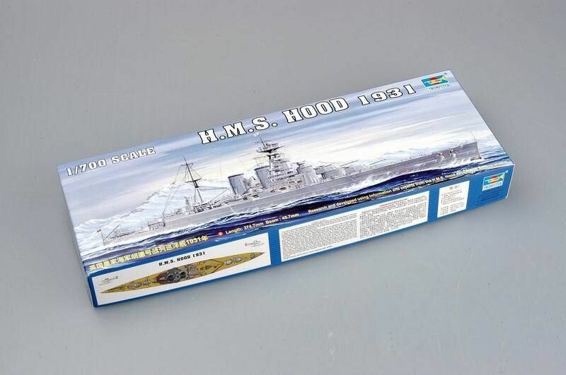 Trumpeter 1/700 05741 HMS Капот линейного крейсера 1931Корабль