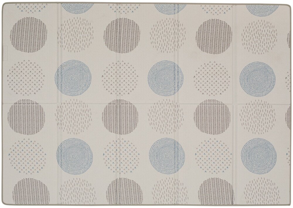 Коврик Parklon Portable "Уютные кружочки", складной, 140 см x 200 см