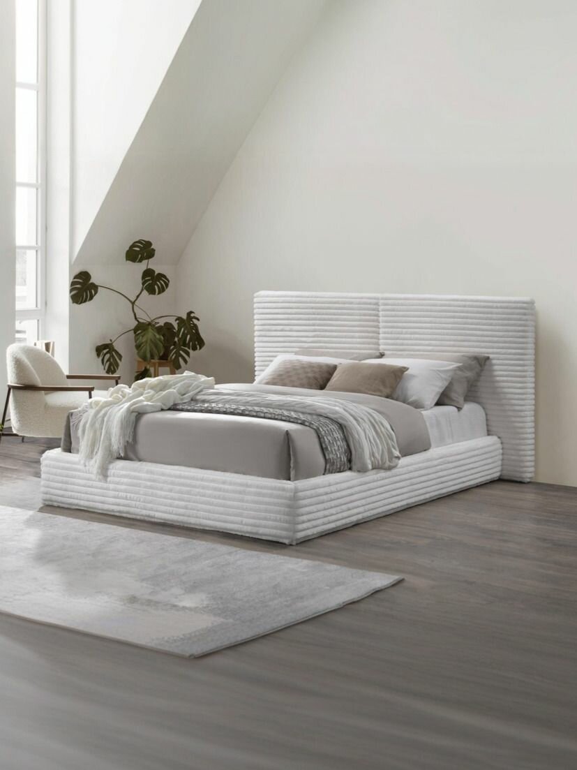 Кровать HALMAR MADERA кремовый, 160х200