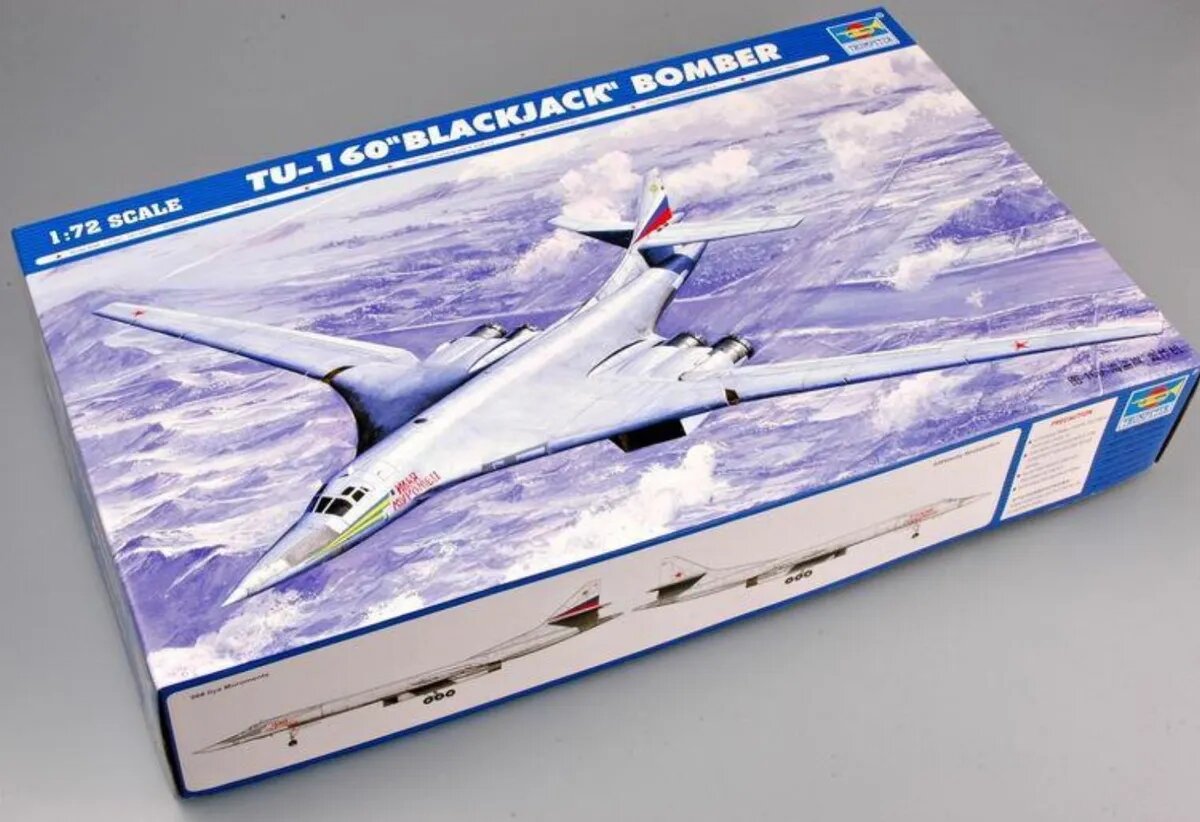 1/72 01620 Россия Tu-160 BlackJack Модель сборки самолёта