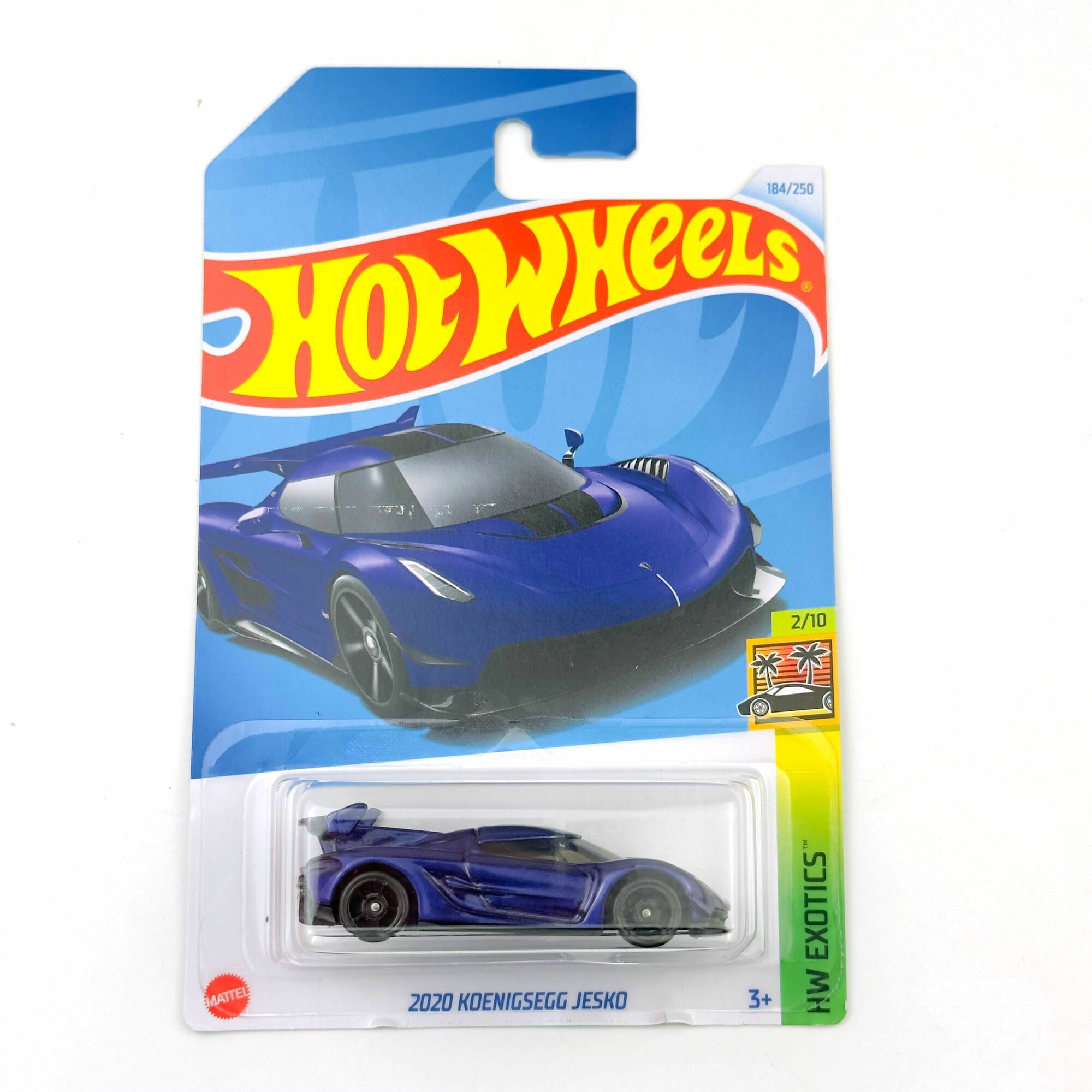 Машинка коллекционная Mattel Hot Wheels 2024 C4982 2020 Koenigsegg Jesko
