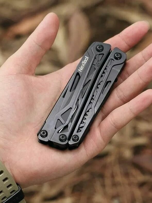 Мультитул Xiaomi NexTool Multifunctional Knife NE20044 (черный)