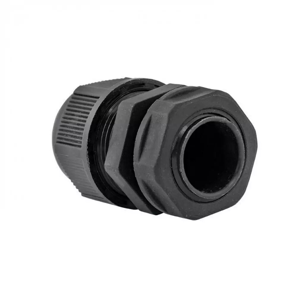 Ввод кабельный EKF MG12 PLC-MG-12, пластиковый, IP68, черный