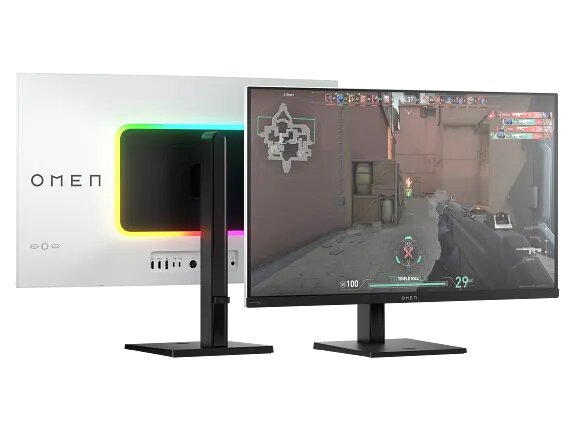 31.5" Монитор HP OMEN Transcend 32 (2025), QD-OLED, 240 Гц, 4K UHD 3840×2160, VESA DisplayHDR True Black 400, HDMI 2.1, 0.03 мс GtG, 16:9, 250 кд/м2, 1500 000:1, черный