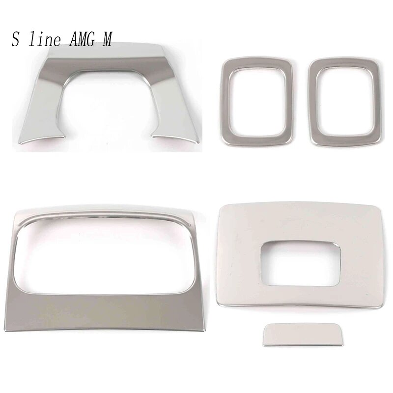 Для Kia Carnival KA4 Niro 4-го поколения автомобильный руль задняя чашка для воды противоударная электрическая кнопка для хранения наклейка отделка интерьера авто Rear row Silver