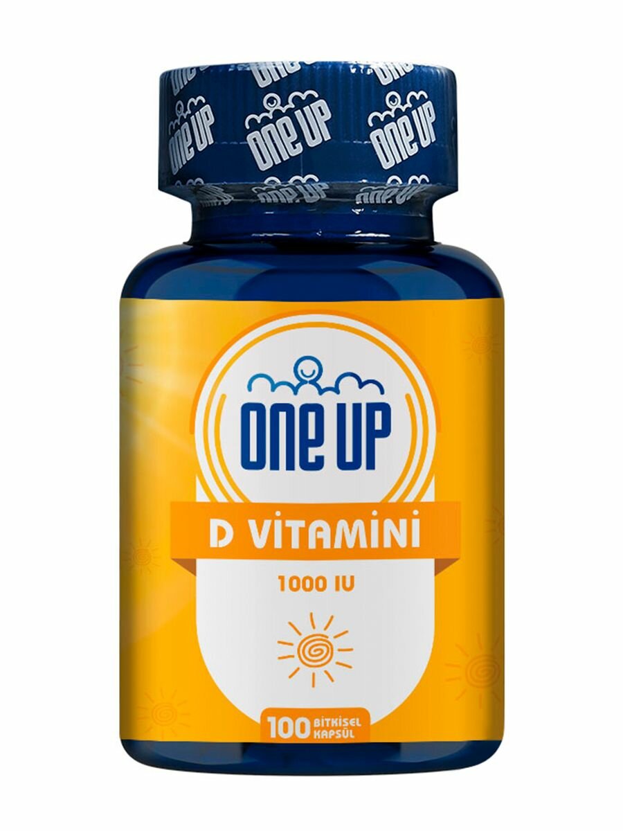 Витамин Д3 1000 IU, 100 капсул, Турция