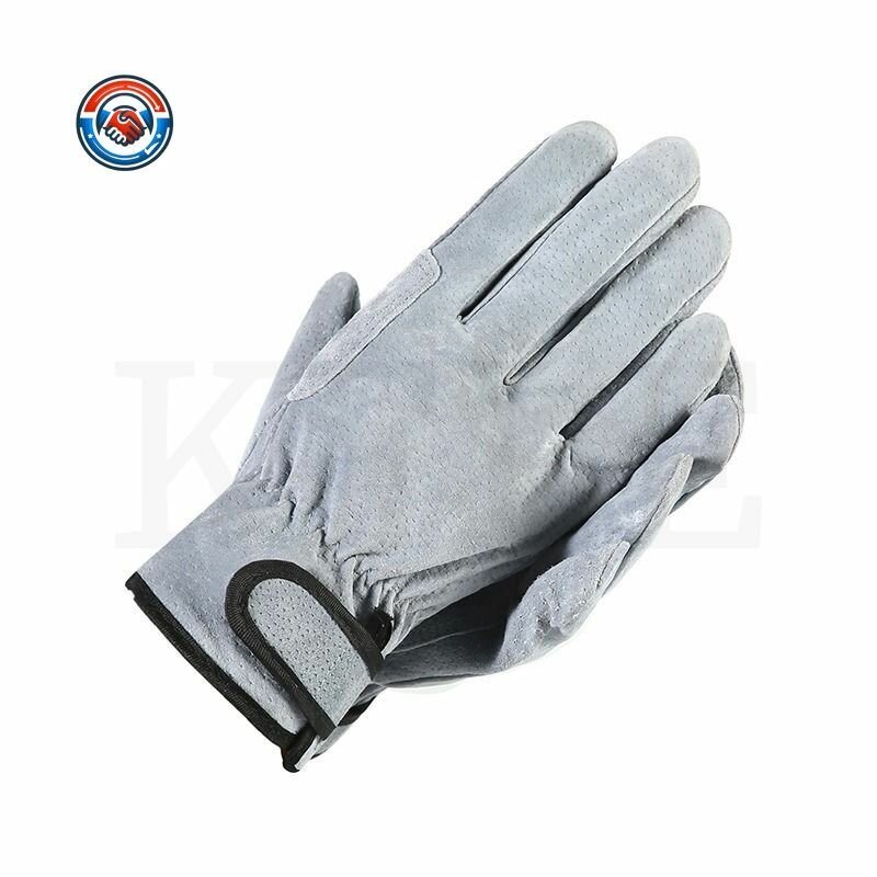 Краги сварщика из прочной коровьей кожи, жаропрочные рабочие перчатки для сварки, строительства и механики, удлинённые с усиленной ладонью и эластичным манжетом