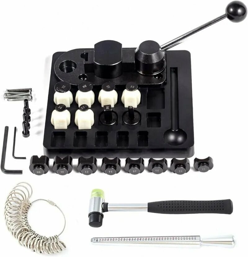 Гибочный станок для изготовления ювелирных изделий и колец, ручной инструмент для сгибания заготовок из золота, серебра и меди