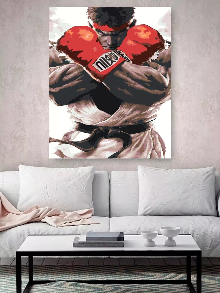 Картина по номерам Бокс