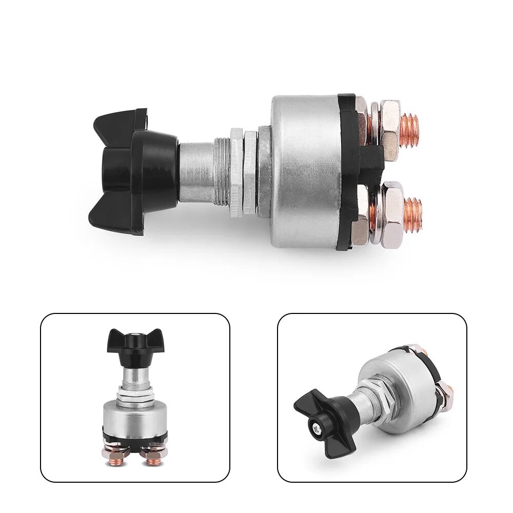 12 В/24 В 200 А Lucas SSB106 Стиль Автомобиль Авто RV Фиксированная ручка Ключ Батарея Отключение Изолятор Поворотный переключатель