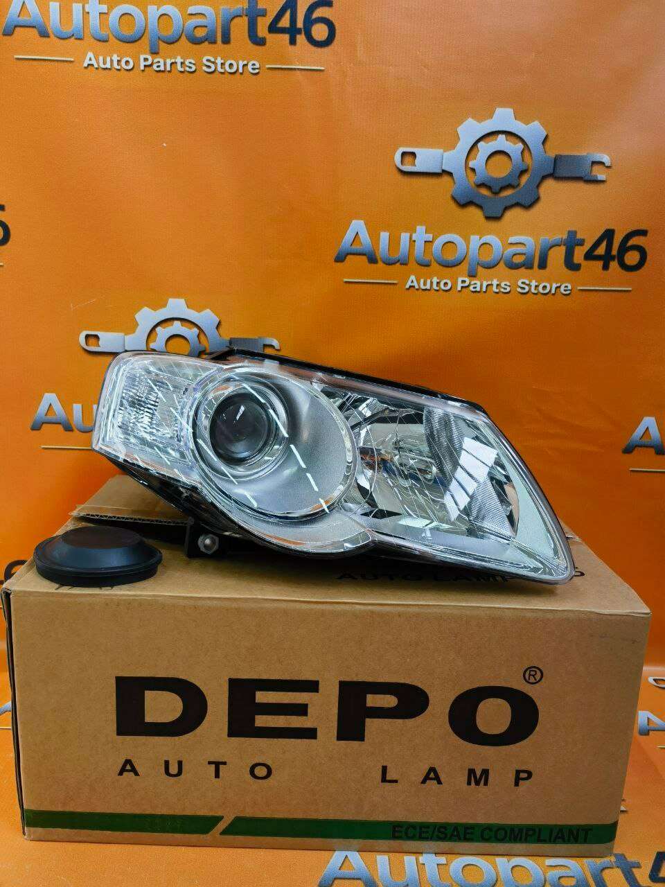 Правая фара Фольксваген пассат б6 passat b6 DEPO отличное качество