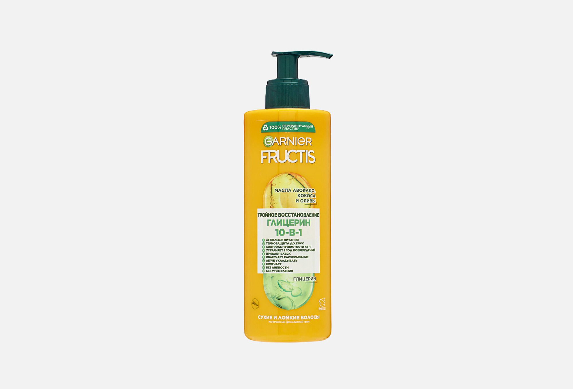 Комплексный несмываемый крем FRUCTIS 10 в 1 400 мл