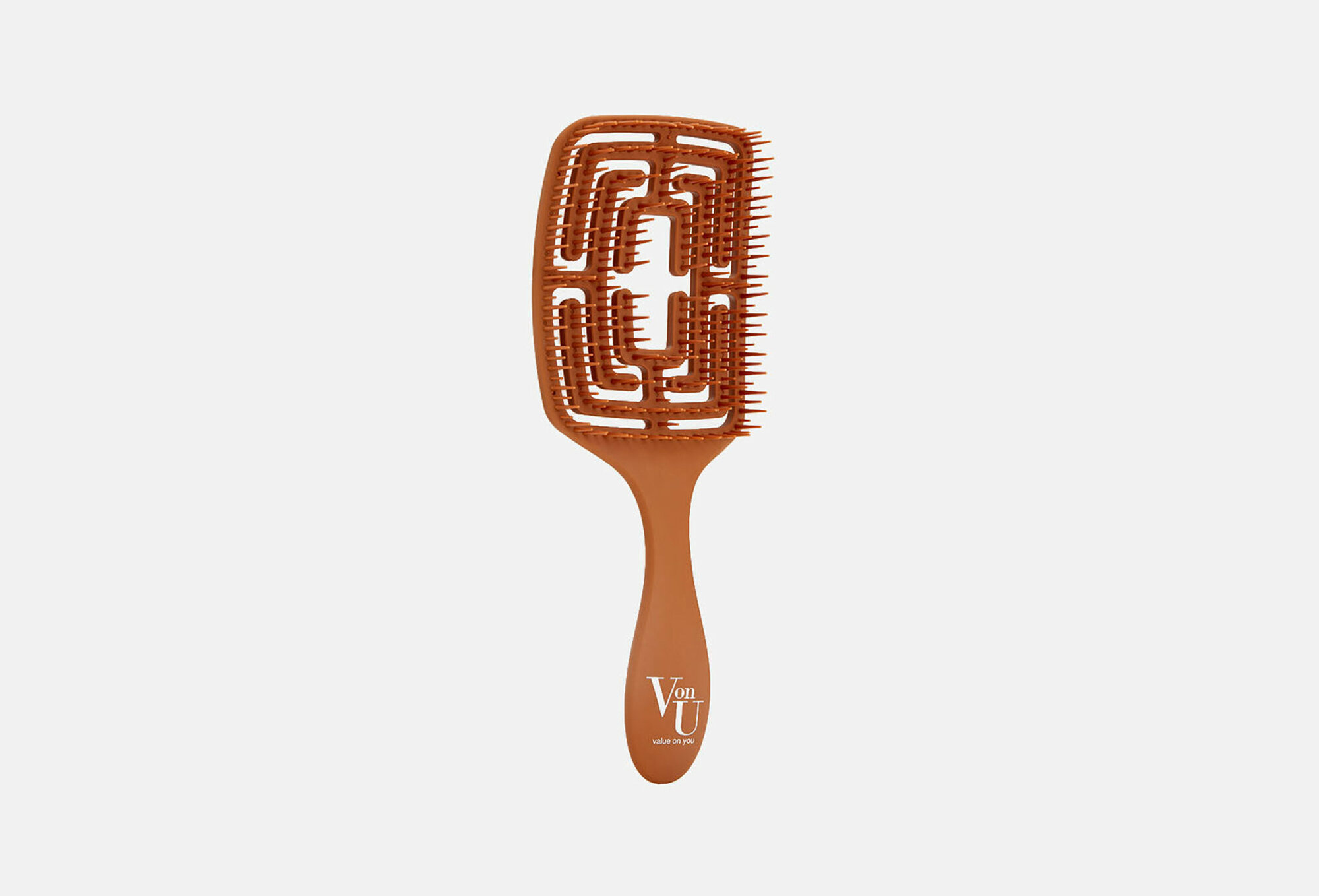 Расческа для волос VON U Spin Brush Gold