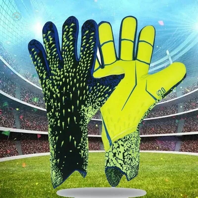 Вратарские перчатки Kingrinder для футбола легкие, эластичные с латексной ладонью для точного контроля мяча