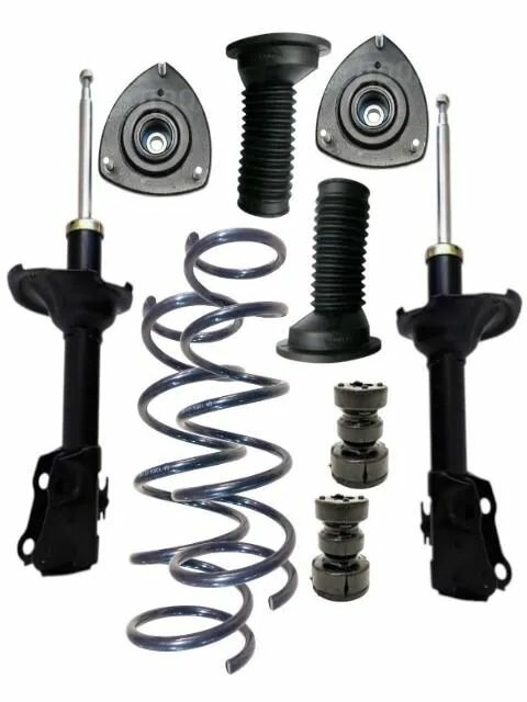 Амортизаторы передние Geely MK, GC6, MK Cross. Faw V5, Vita полный комплект (пыльники, отбойники, пружины, опорники)