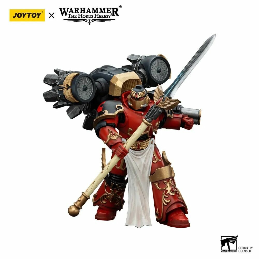 Фигурка "Кровавые Ангелы. Когорта Рассвета. Чемпион Рассвета" JOYTOY Warhammer 40k, ПВХ, 20 см