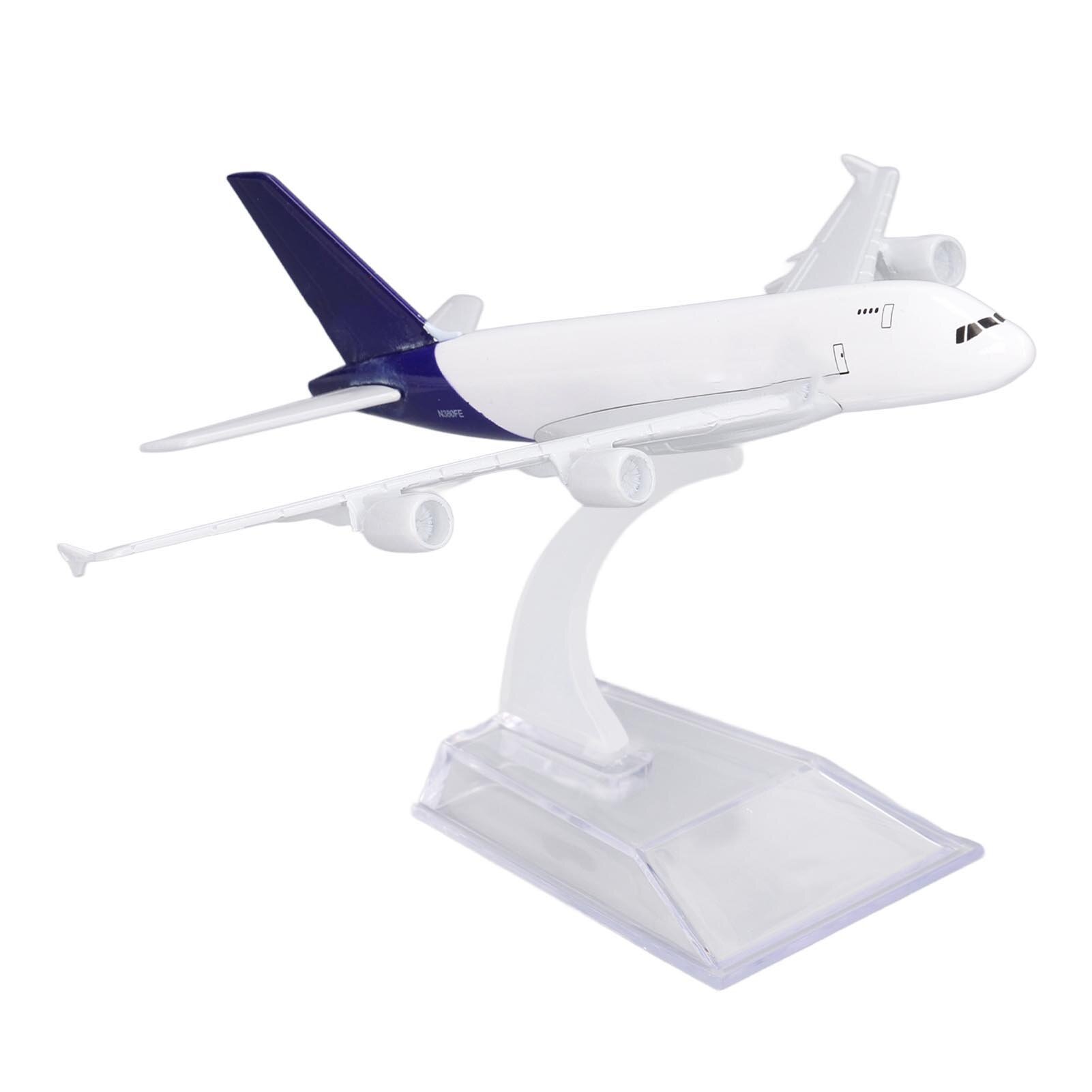 Alloy Plane Model High Stimulation Airplane Decoration Collection with Base Holder