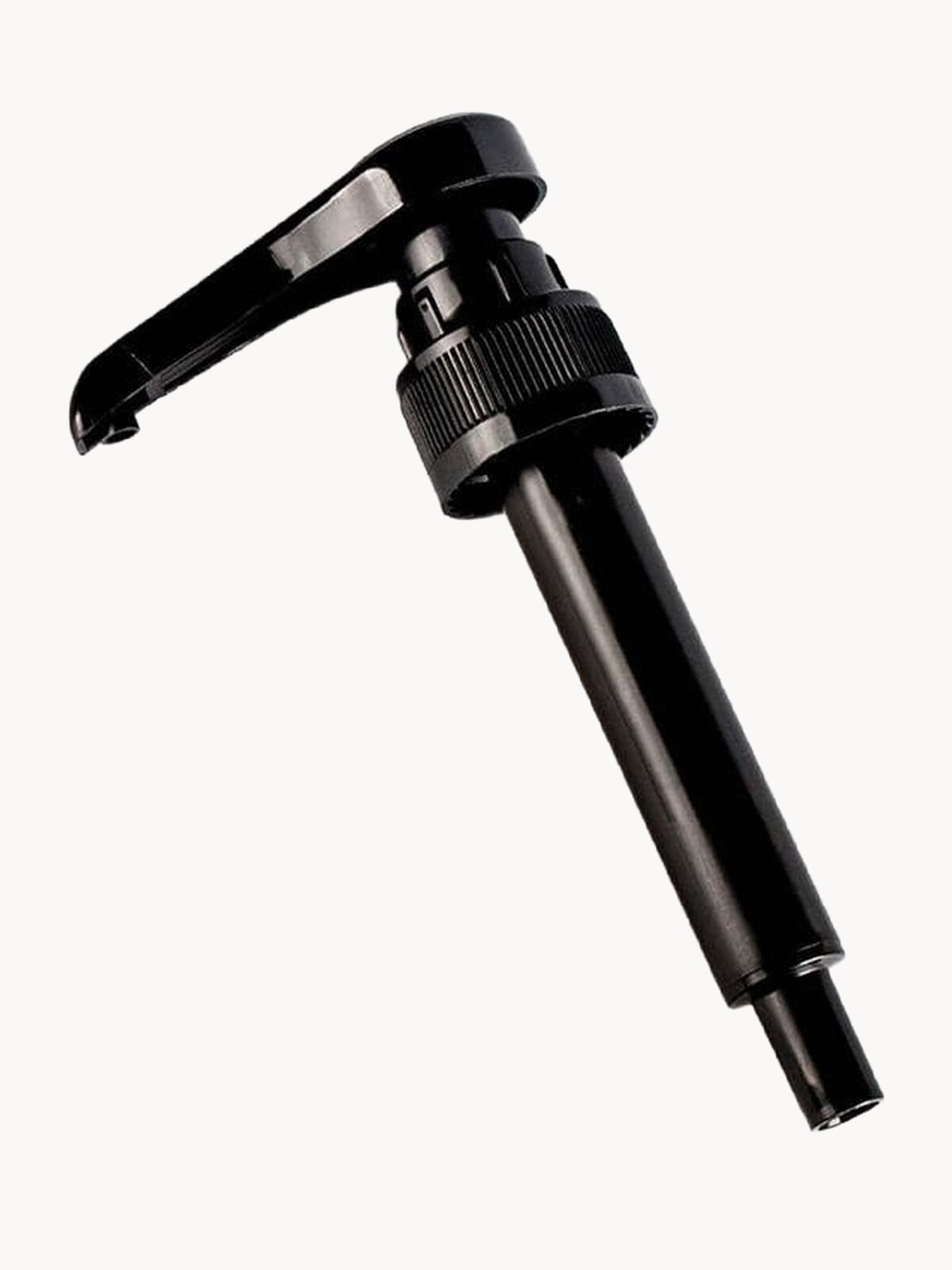 Помпа-дозатор для сиропов Herbarista, чёрная — 5 мл за нажатие, диаметр 28 мм