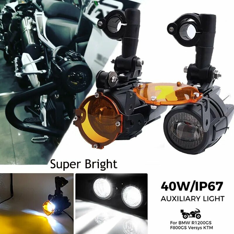 Мотоцикл Оранжевый противотуманный BMW R1200GS F850GS F750GS