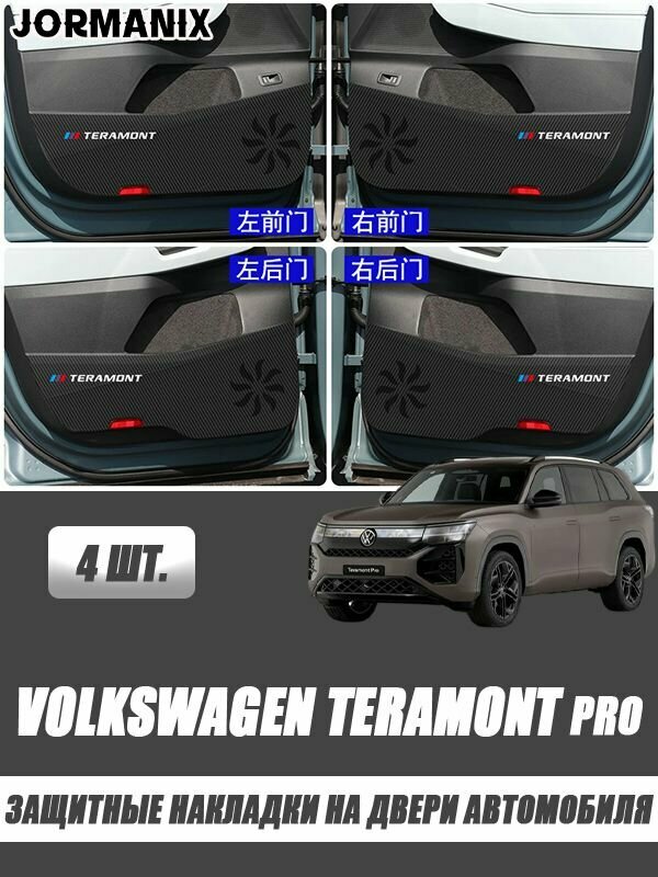 Защитные накладки на двери автомобиля Volkswagen Teramont Pro, Volkswagen Teramont Pro аксессуары