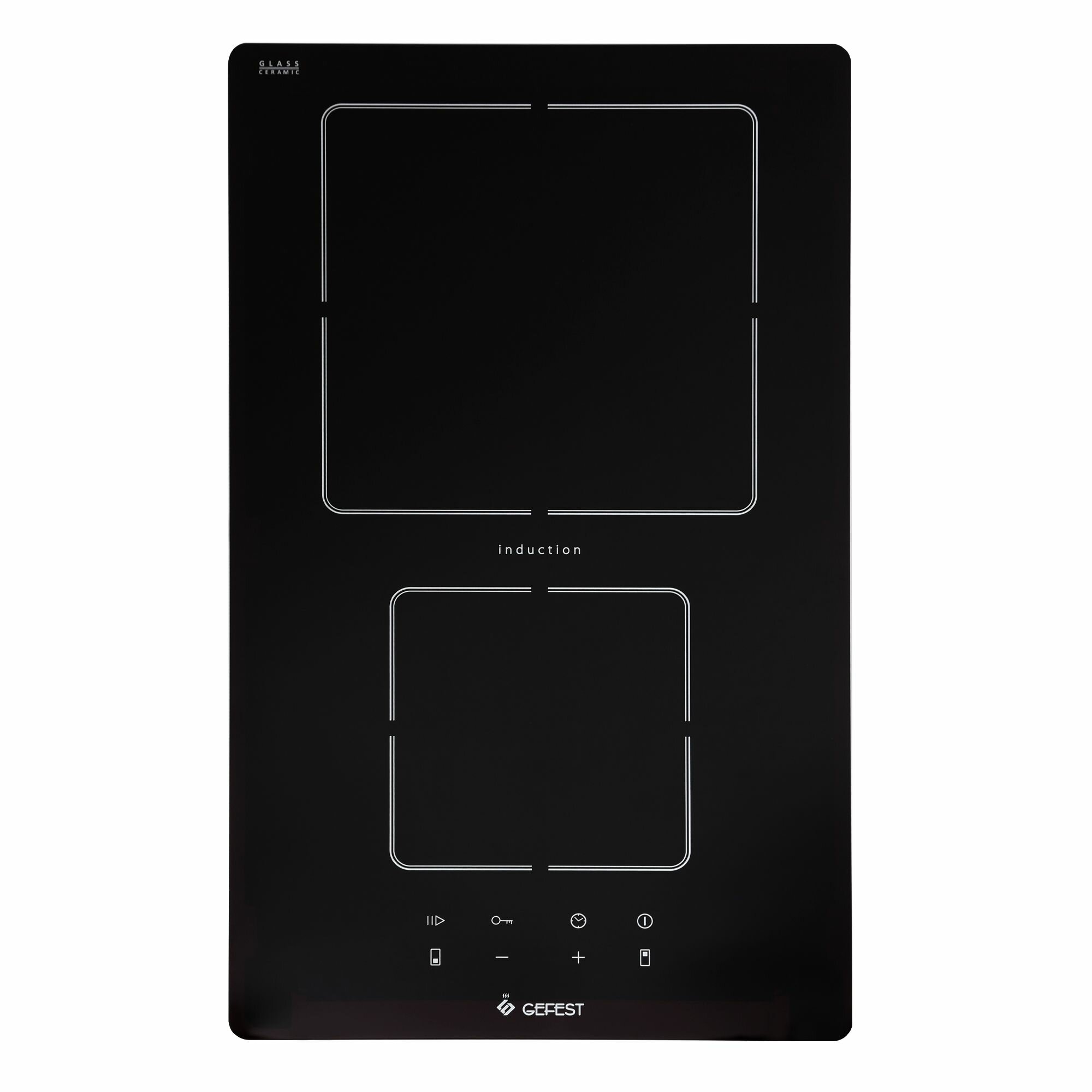 Варочная панель индукционная GEFEST ПВИ 4000 K1, черный