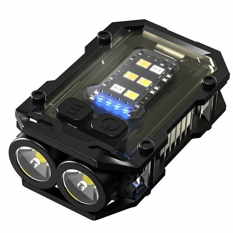 Фонарь-брелок LAN EAGLE P19, встроенный аккумулятор, 8 режимов