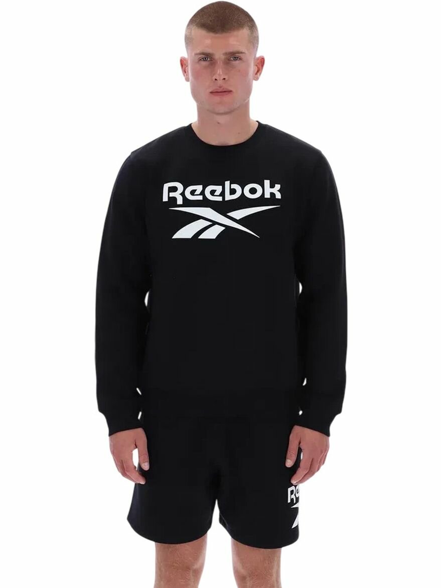 Свитшот спортивный Reebok Lavern Big Logo Crewneck Sweatshirt