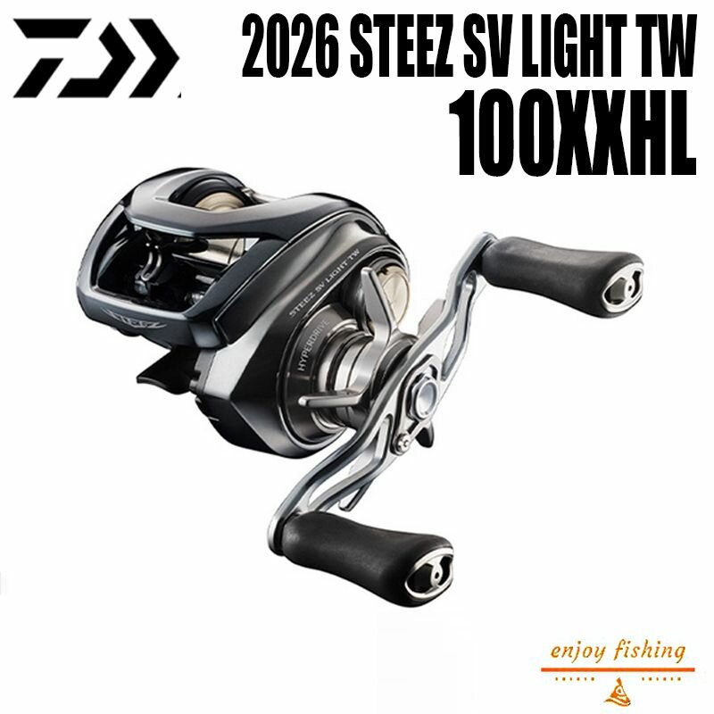 2026 Daiwa STEEZ SV LIGHT TW 100XXHL мультипликаторная катушка сверхвысокая передача левая рука