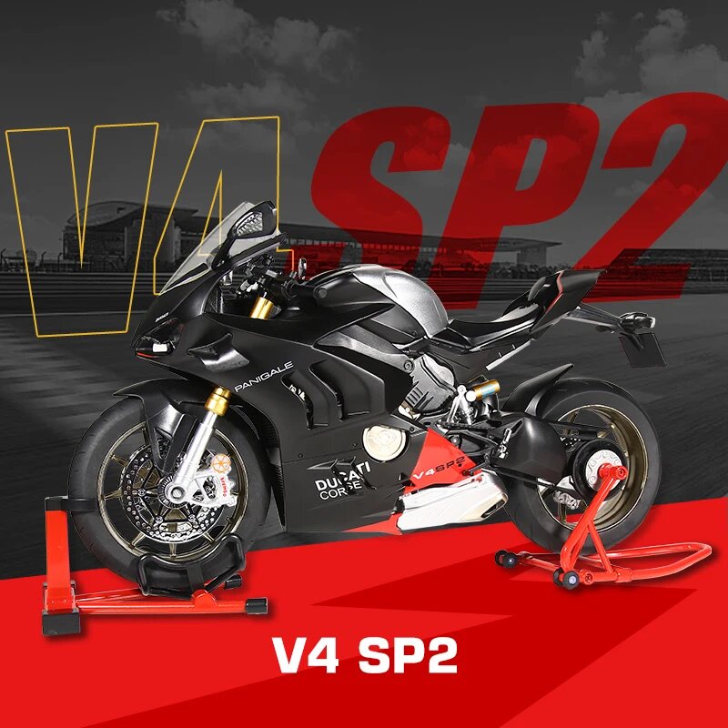 Мотоцикл Ducati V4 SP2, цвет M6-8b, 1:6