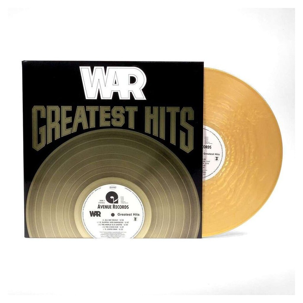 Виниловая пластинка War - Greatest Hits (Limited Edition) (Gold Vinyl) (1 LP)