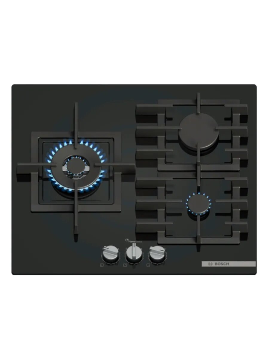 Варочная панель газовая Bosch PPC6A6I40O черный