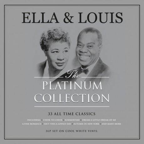 Ella Fitzgerald & Loui Armstrong - Ella & Louis Platinum Collection (3Lp, White Vinyl) (5060403742926) виниловая пластинка