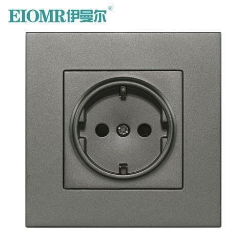 Немецкая стандартная розетка, панель розеток европейского типа, розетка немецкого типа, панель розеток немецкого типа 86-го типа, скрытая настенная установка, европейский стандарт.