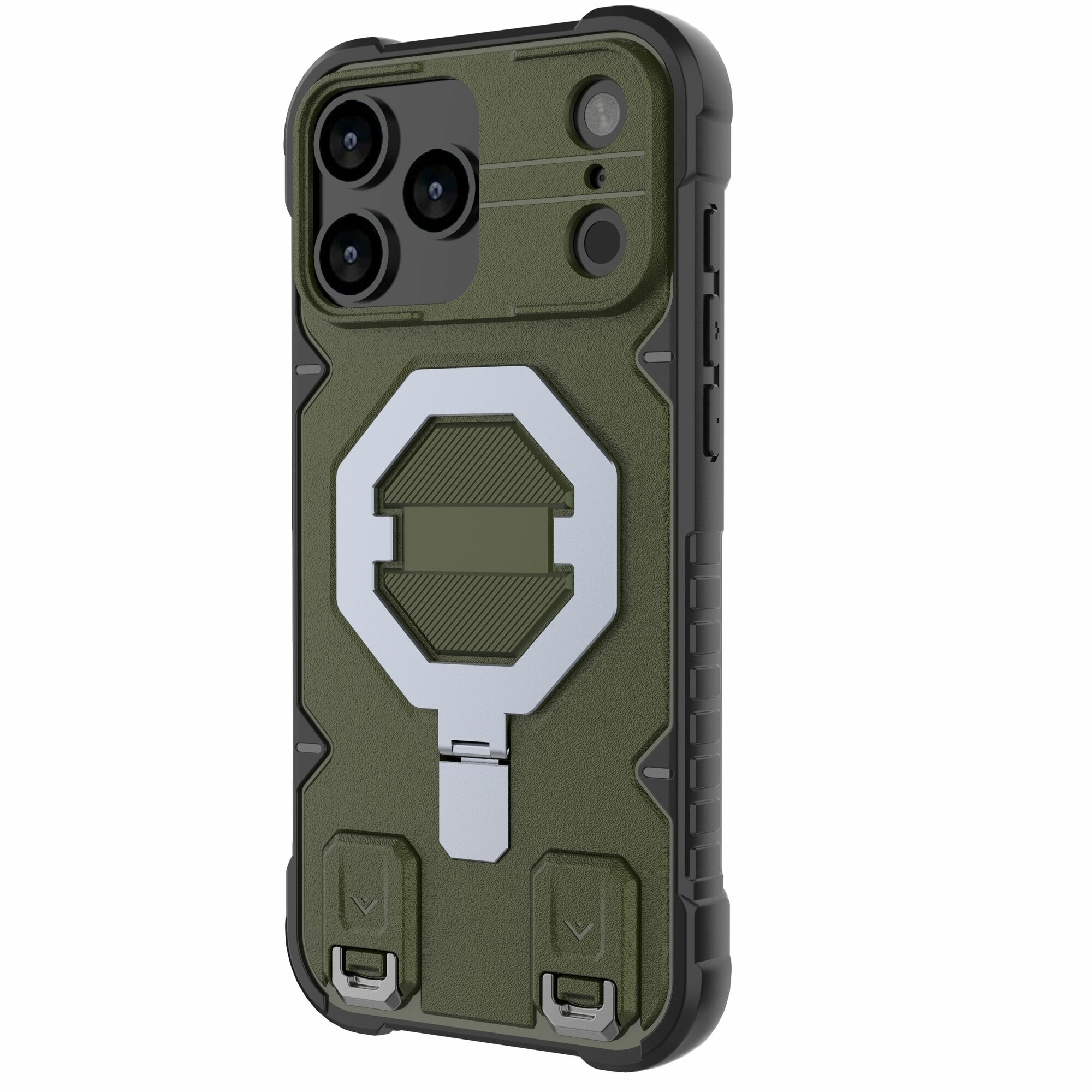 Защитный чехол Boulder Case для iPhone 17 Pro Max зеленый
