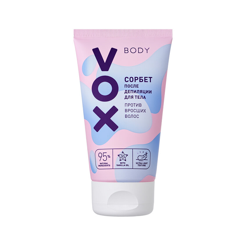 Сорбет для тела VOX после депиляции 150 мл