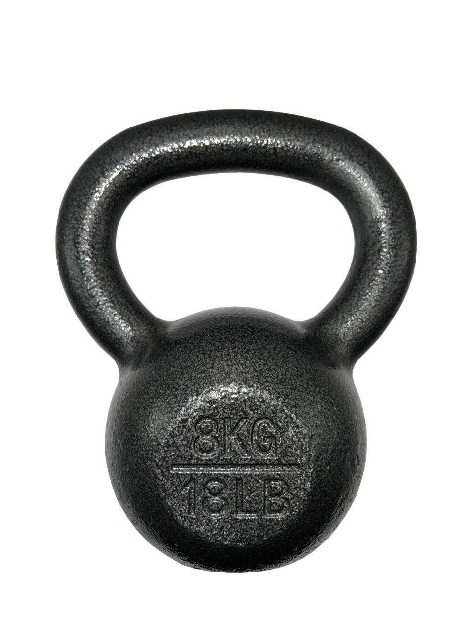 Гиря чугунная 8 кг, серая