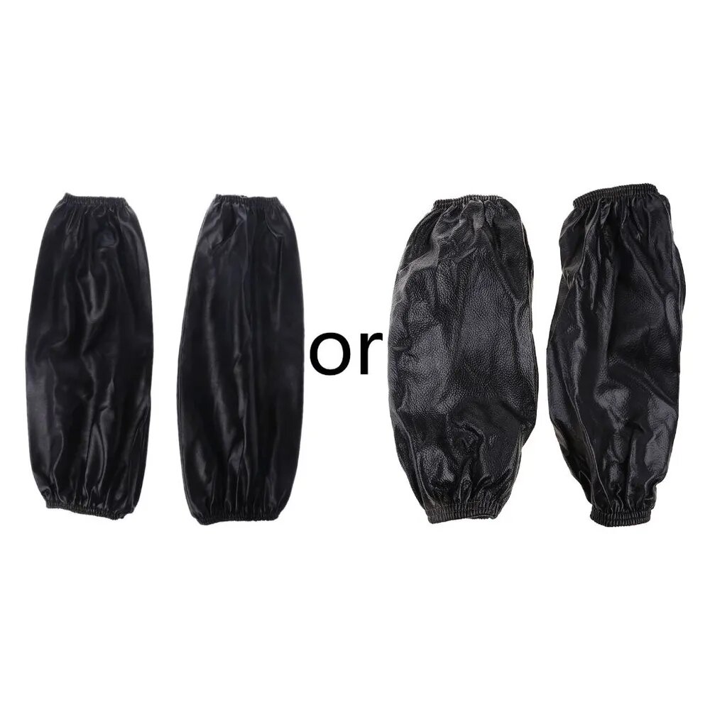 Водостойкие нарукавники из искусственной кожи