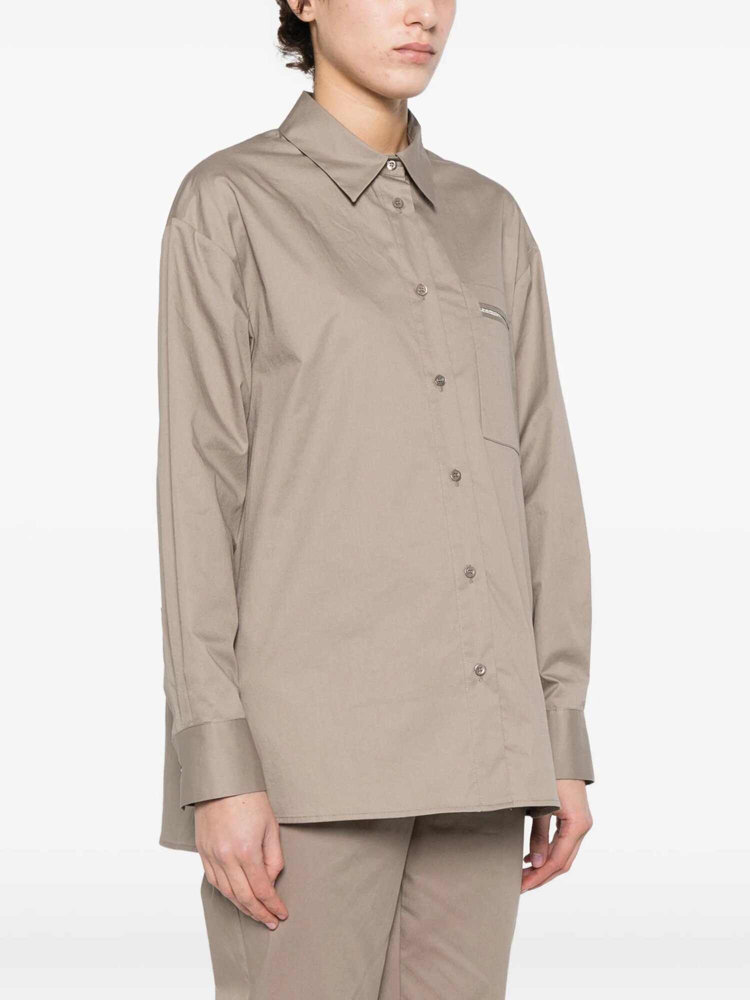Рубашка PESERICO Patch-pocket shirt, размер 38, разноцветный — фото 1