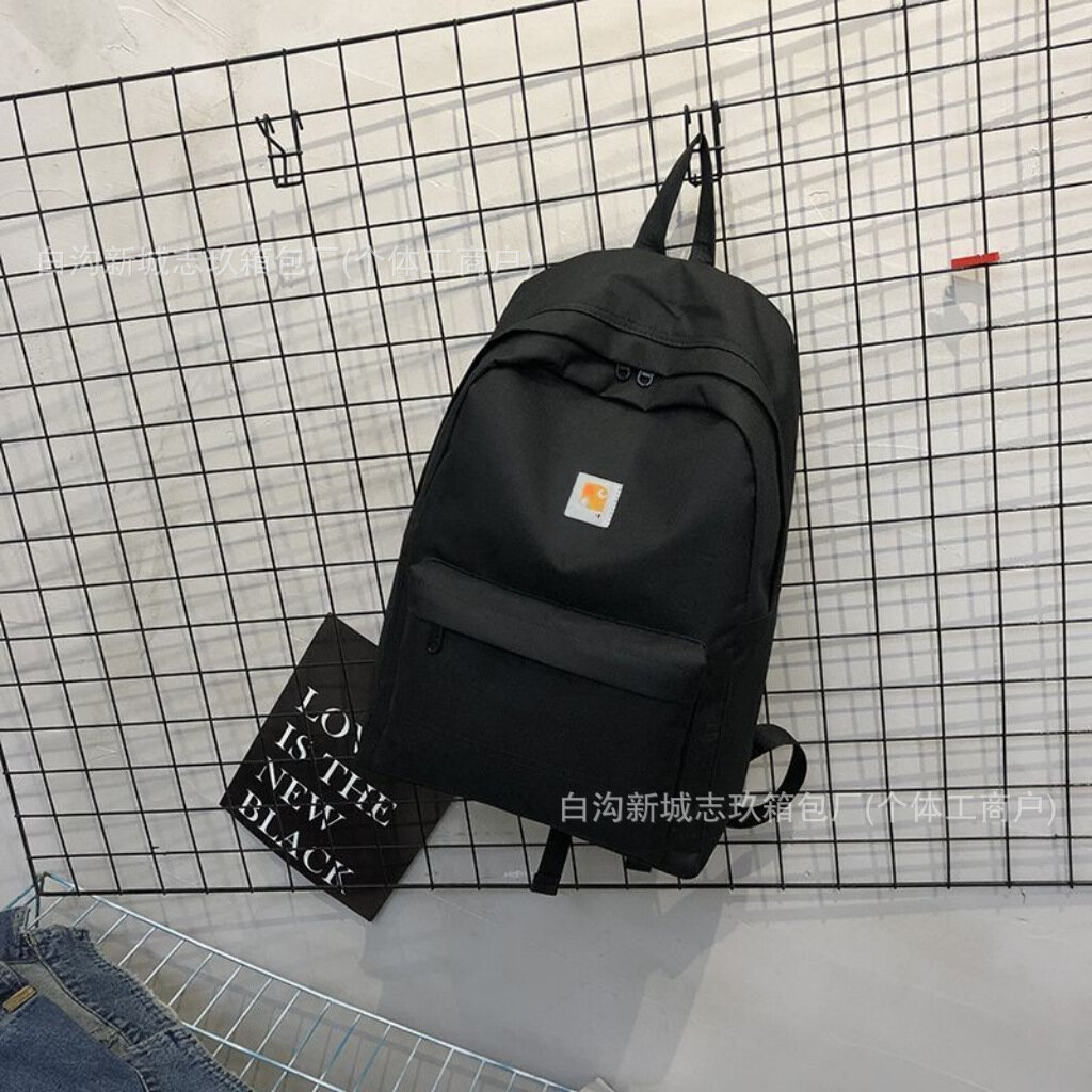 Большой вместительный модный рюкзак для старшеклассников, корейский стиль, трендовый бренд, повседневная простая школьная сумка, женская сумка через плечо, трендовый бренд