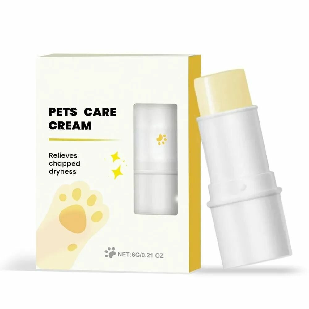 30 г бальзама для лап домашних животных, увлажняющего крема для защиты лап кошек и собак, мази-карандаша против трещин