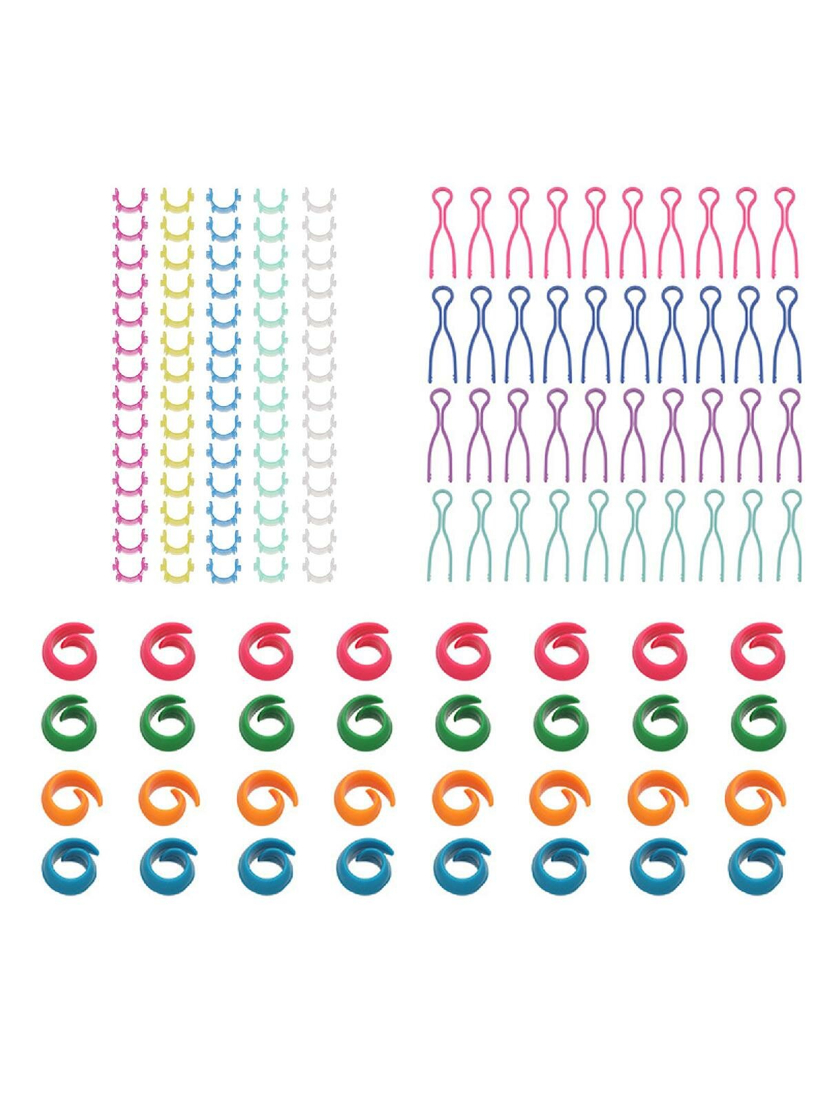 142шт Фиксаторы шпульки для ниток, Держатели шпульки для ниток, Зажимы для шпульки