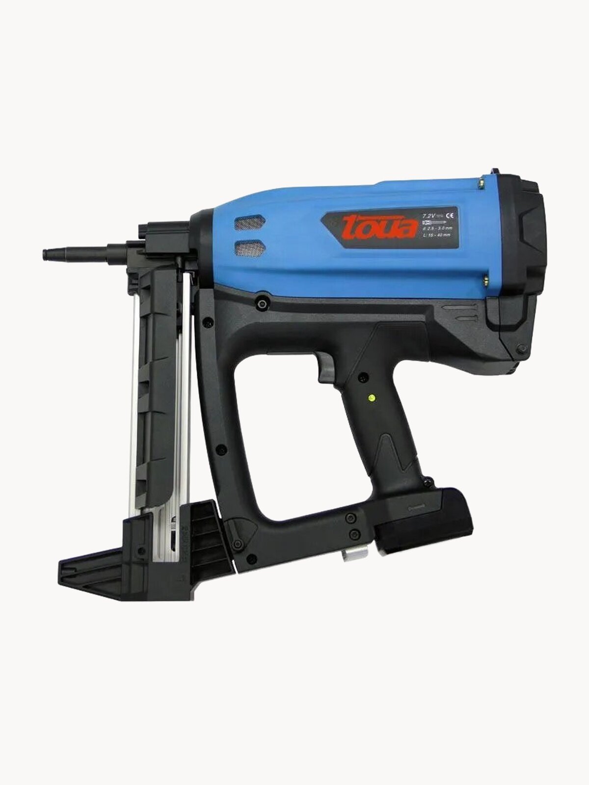 Газовый монтажный пистолет Toua GSN50E со стволом для электромонтажа